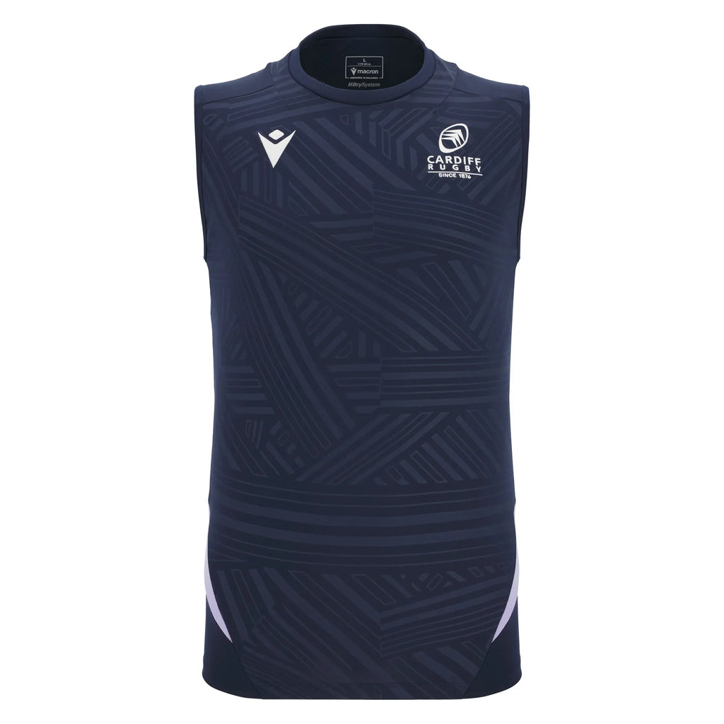 Macron Cardiff Rugby 2025/26 Mens Training Poly Vest – Rugby Heaven